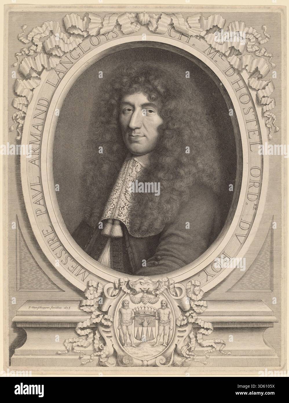 This 1675 portrait by Peter Ludwig van Schuppen depicts Langlois de ...