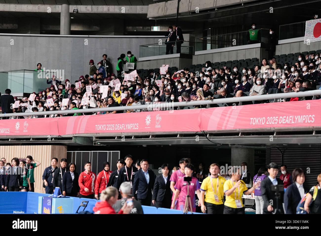 General View, NOVEMBER 18, 2025 - Table Tennis : Mixed Doubles at Tokyo ...