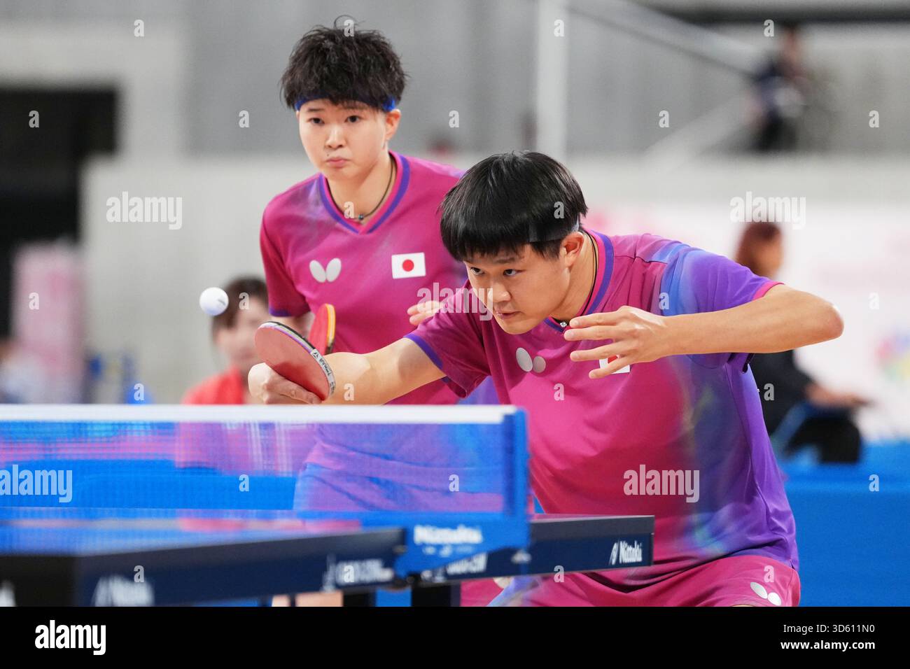Shintaro Nadamitsu & Ami Kimura (JPN), NOVEMBER 18, 2025 - Table Tennis ...
