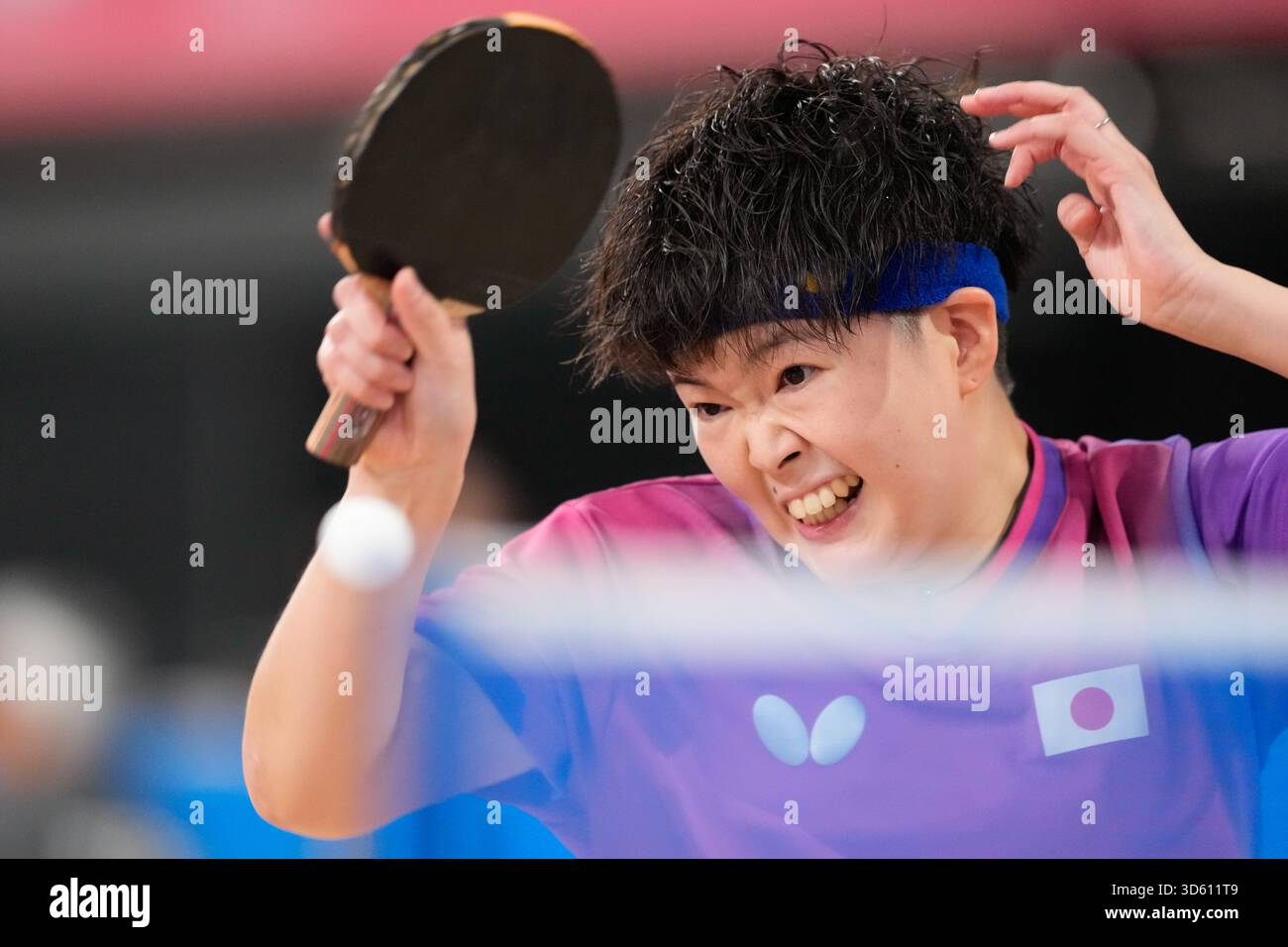 Ami Kimura (JPN), NOVEMBER 18, 2025 - Table Tennis : Mixed Doubles 1st Round at Tokyo ...