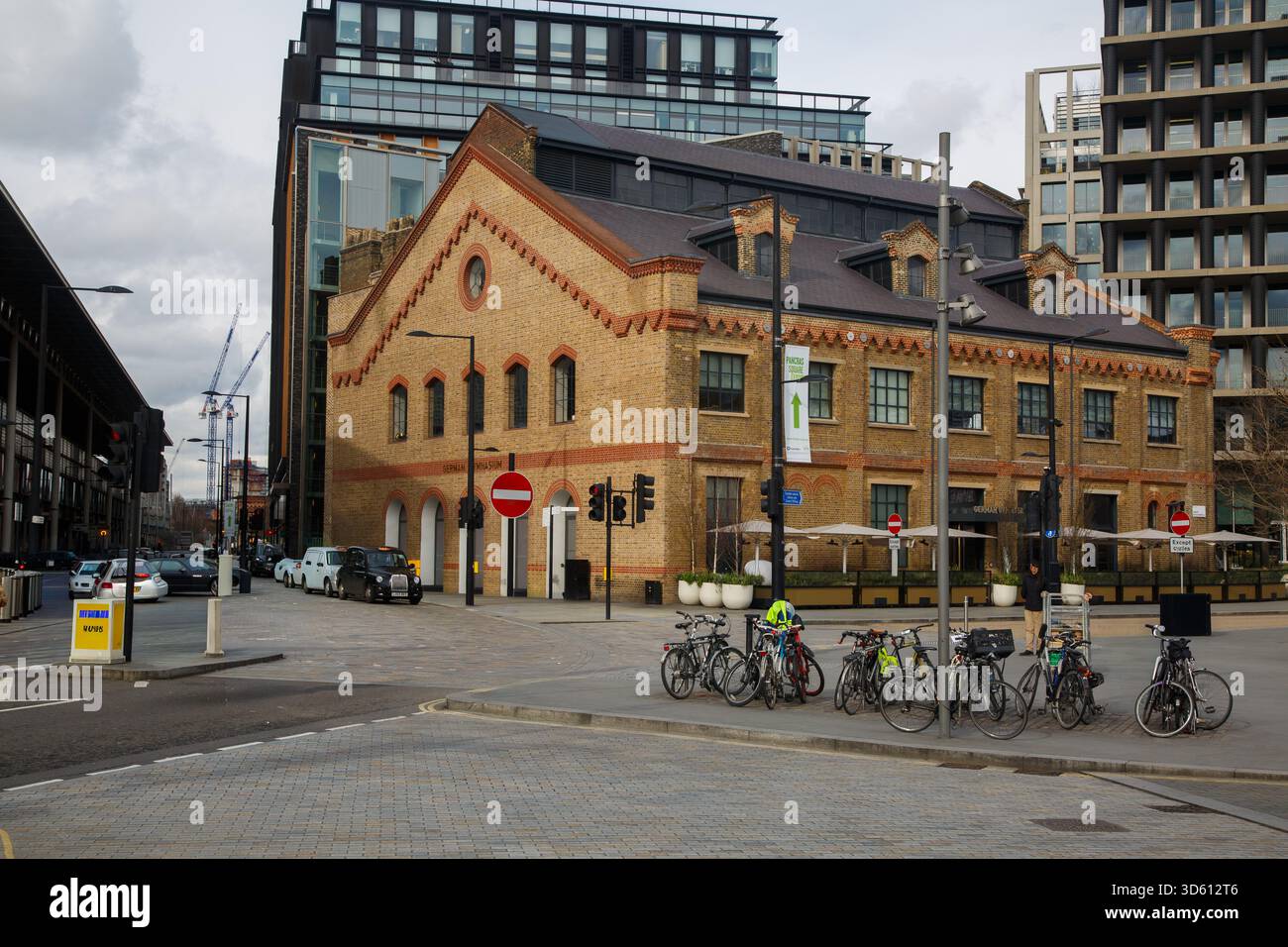 The German Gymnasium historic building in Kings Cross, London, England ...