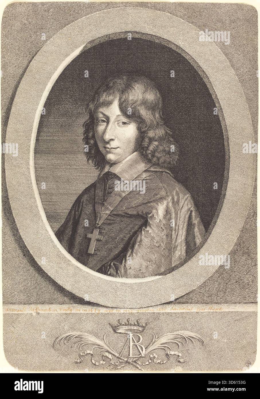 This engraving by Jean Morin after Justus van Verus portrays Armand de ...
