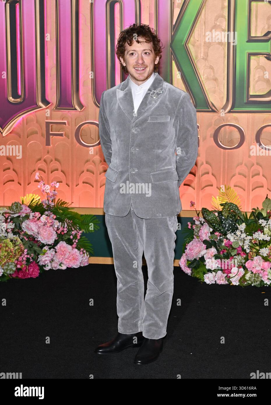 Ethan Slater attends the premiere of "Wicked: For Good" at Lincoln ...
