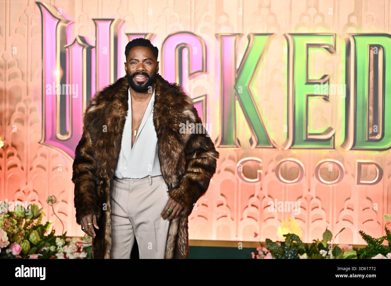 Colman Domingo attends the premiere of "Wicked: For Good" at Lincoln ...