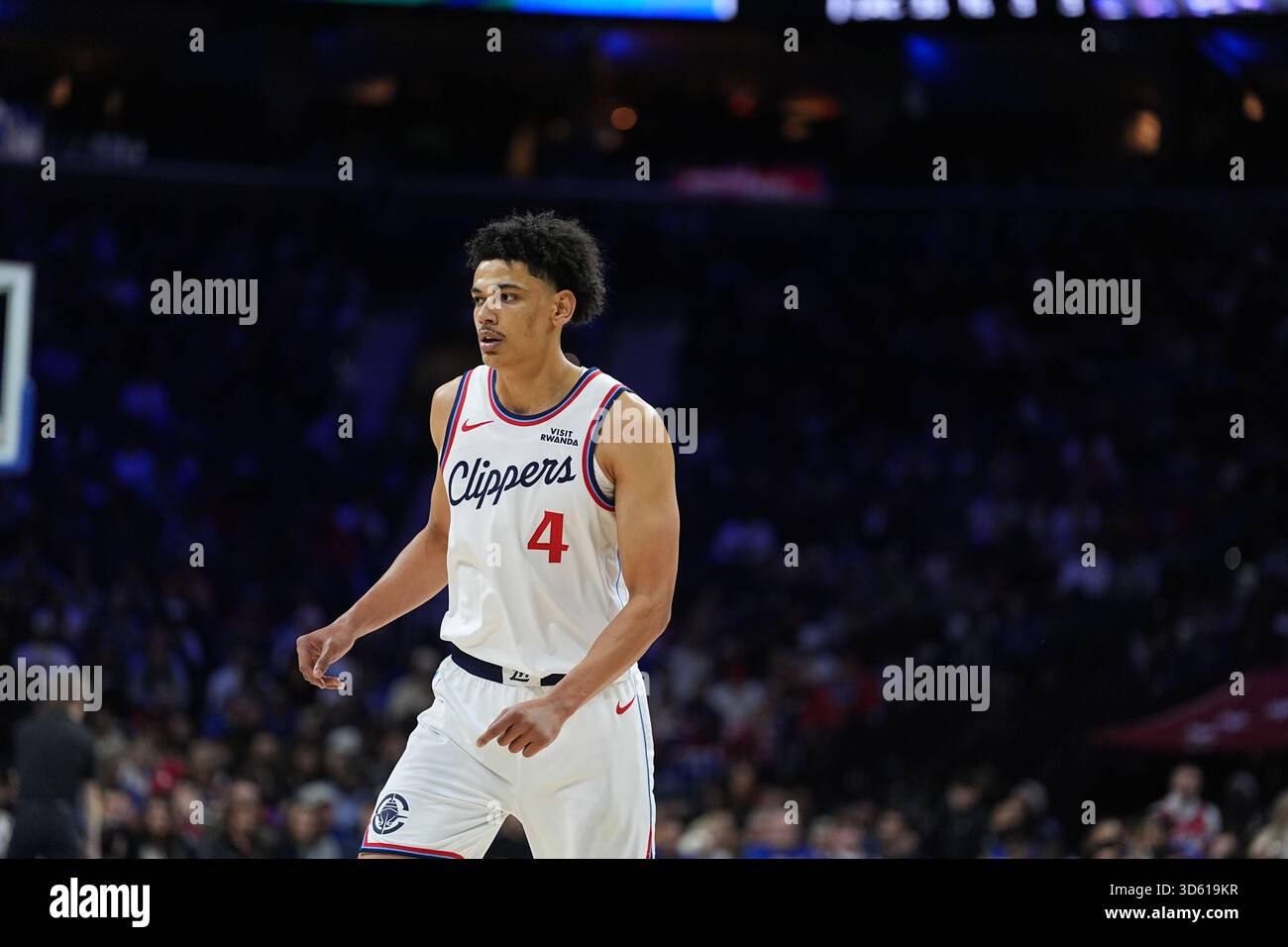 Los Angeles Clippers' Kobe Sanders in action during an NBA basketball ...