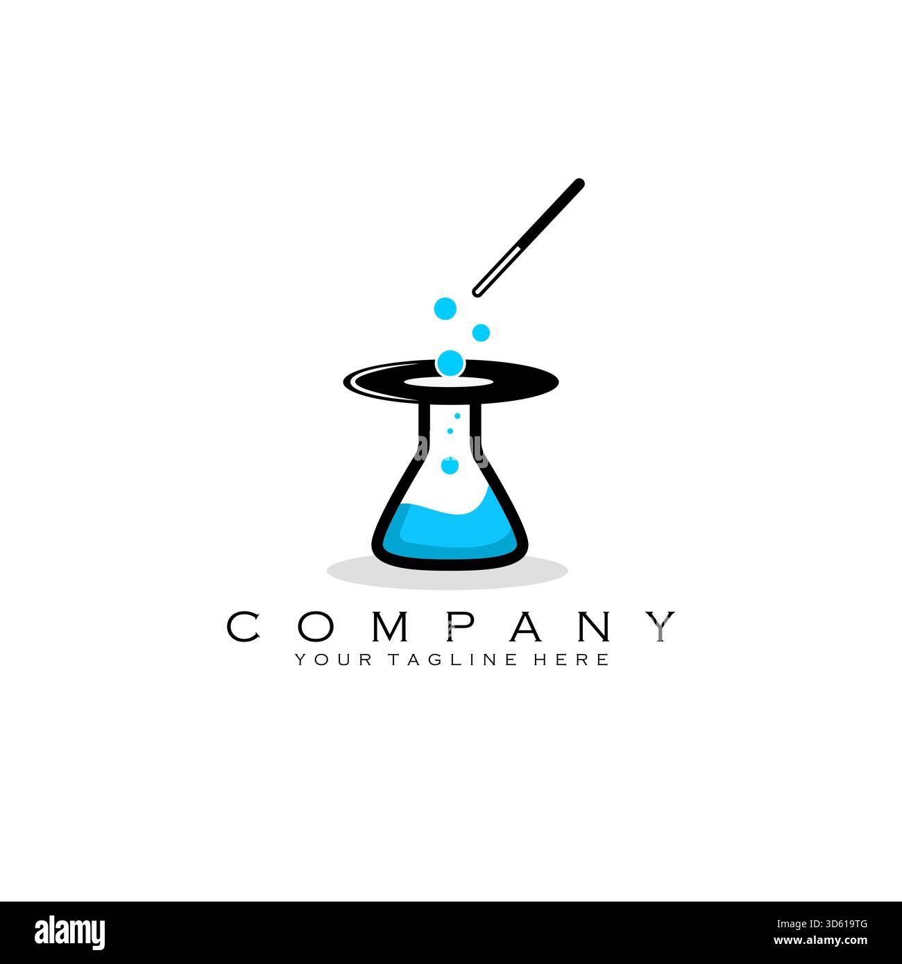 magic lab logo design vector Stock Vector Image & Art - Alamy