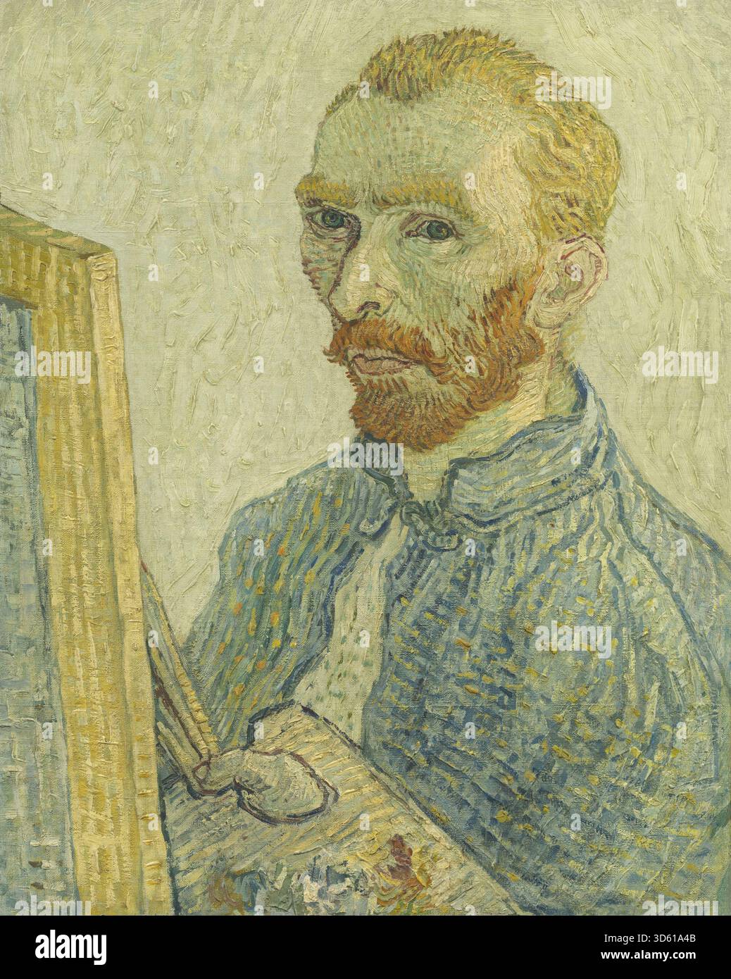 This portrait by an imitator of Vincent van Gogh depicts Vincent van ...