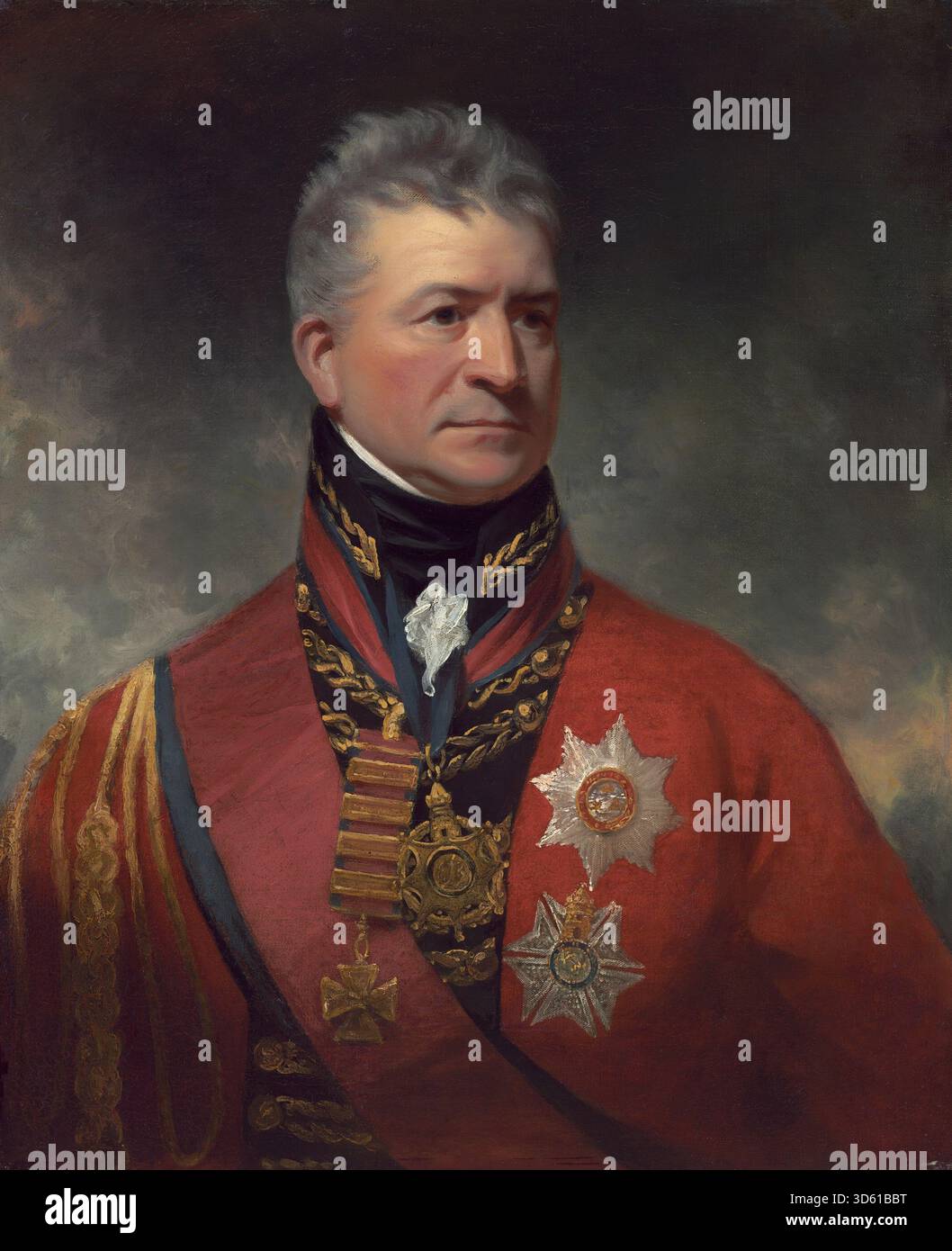 This portrait by Sir William Beechey depicts Lieutenant General Sir ...