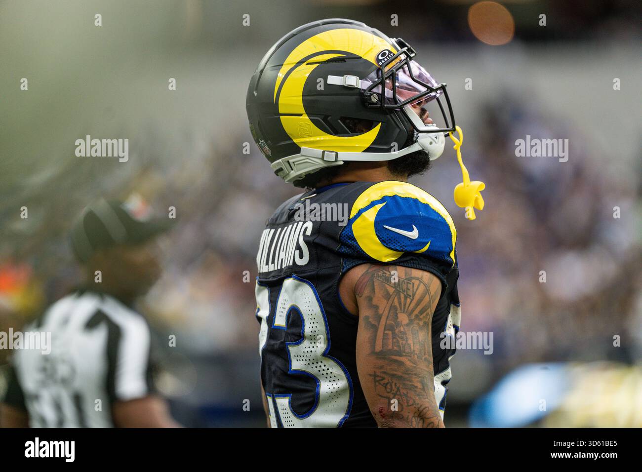 Los Angeles Rams running back Kyren Williams (23) during a NFL game ...