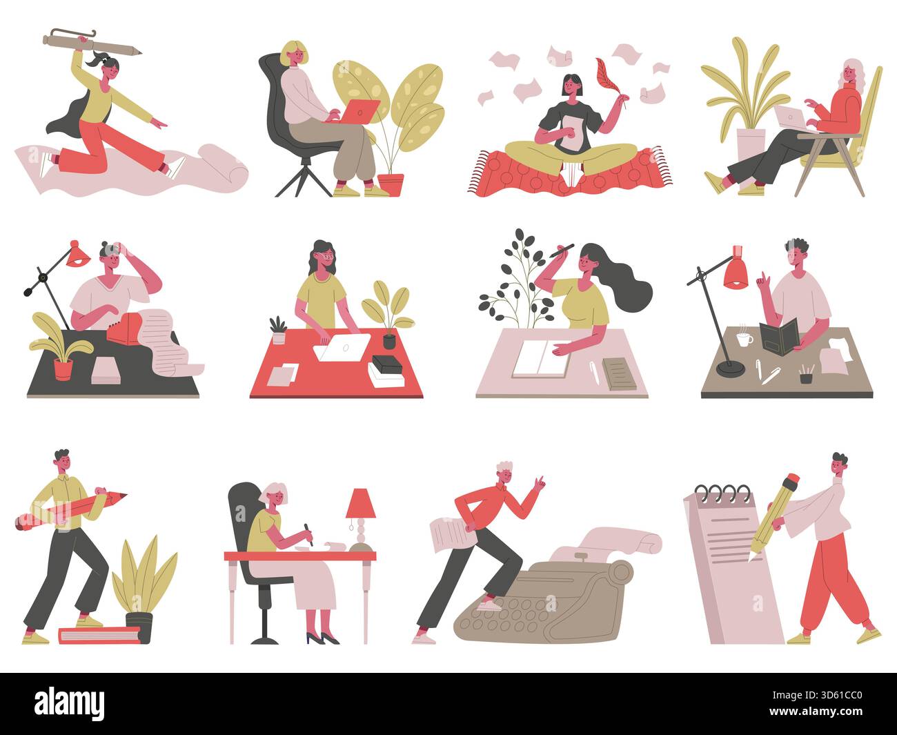 Writing characters. Professional writer, journalist, blogger and ...