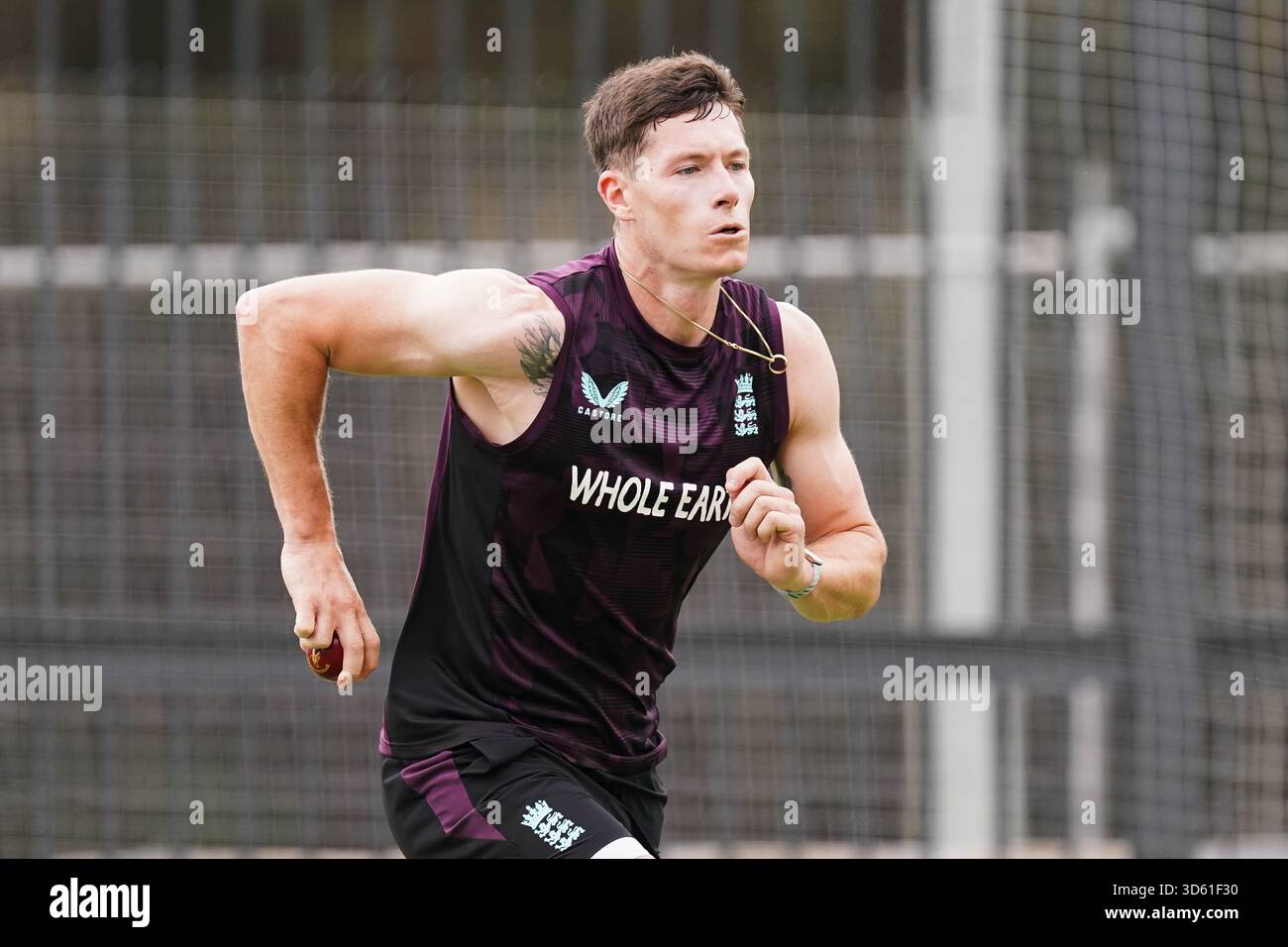 during a nets session at the Optus Stadium, Perth, Australia. Picture ...