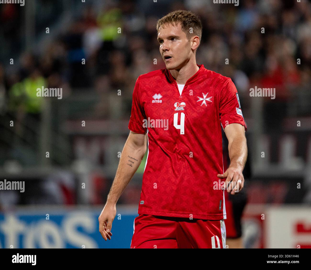 Gabriel Mentz of Malta during the FIFA World Cup 2026 European ...