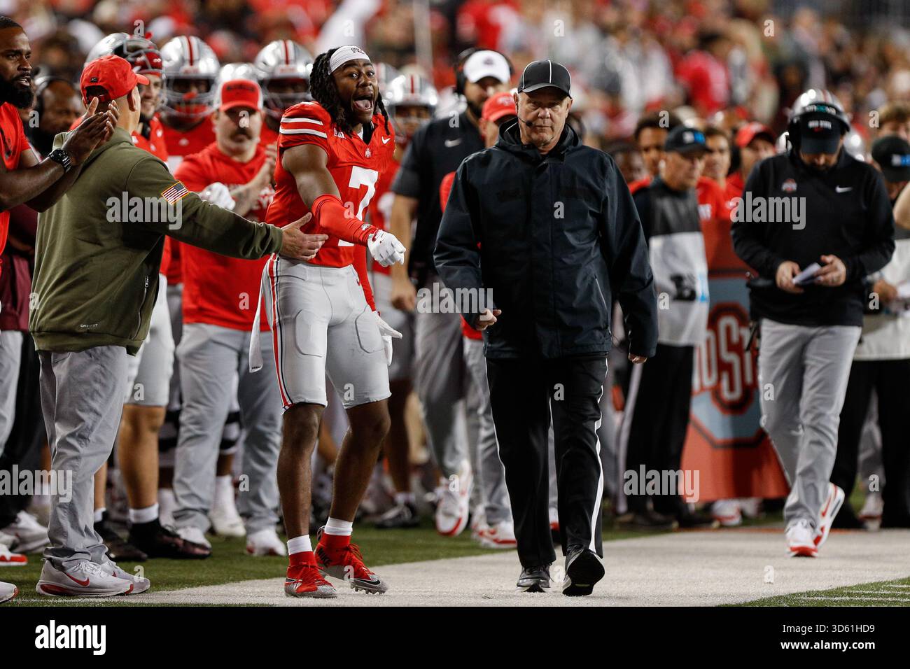 COLUMBUS, OH - NOVEMBER 15: Ohio State Buckeyes cornerback Jermaine ...