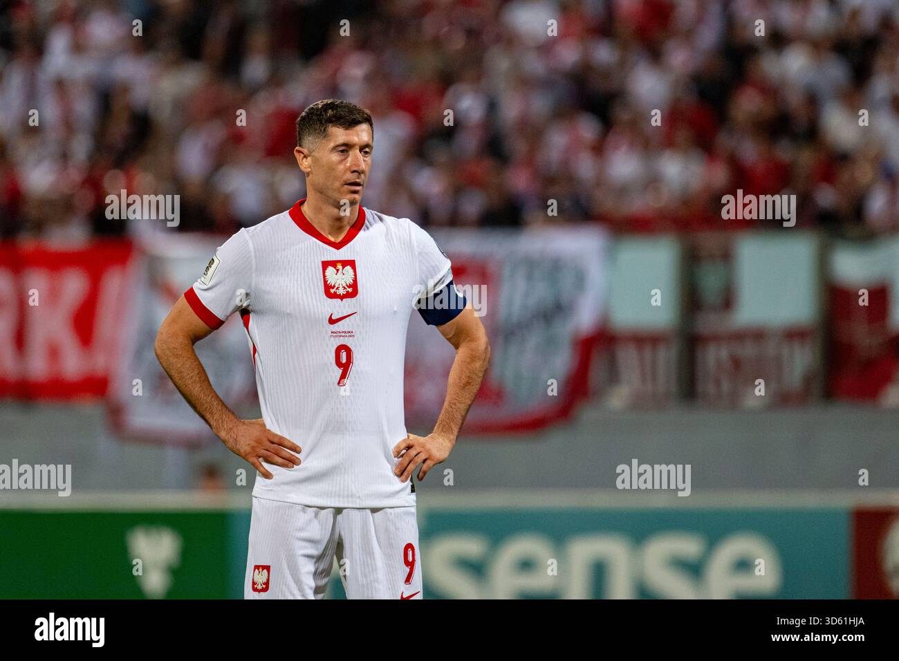 Robert Lewandowski of Poland looks on during the FIFA World Cup 2026 ...