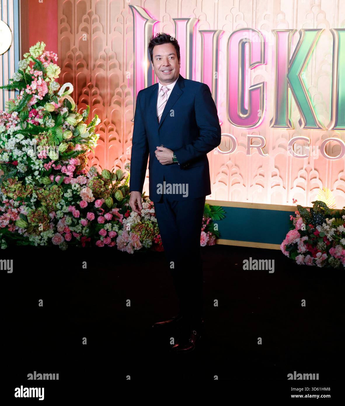 New York, United States. 17th Nov, 2025. Jimmy Fallon arrives on the ...