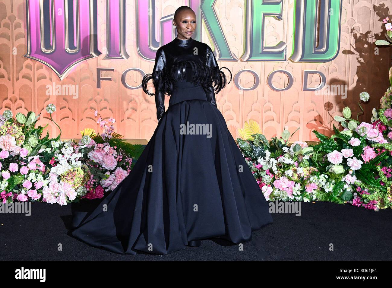 Cynthia Erivo walking the red carpet at 'Wicked: For Good!' New York ...
