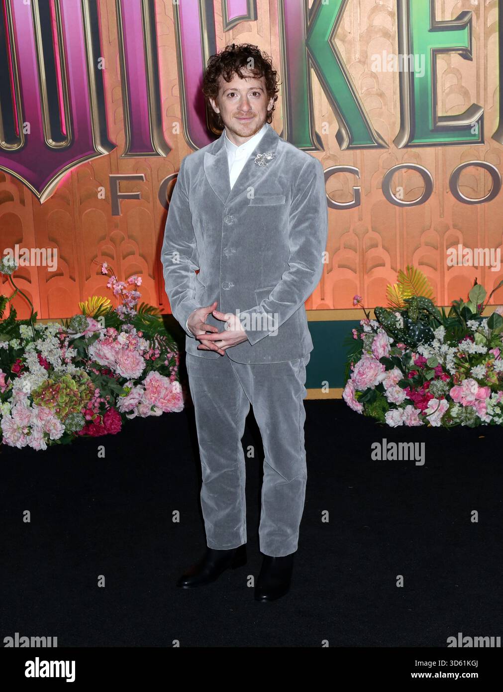 Ethan Slater attending the 'Wicked: For Good' New York Premiere held at ...
