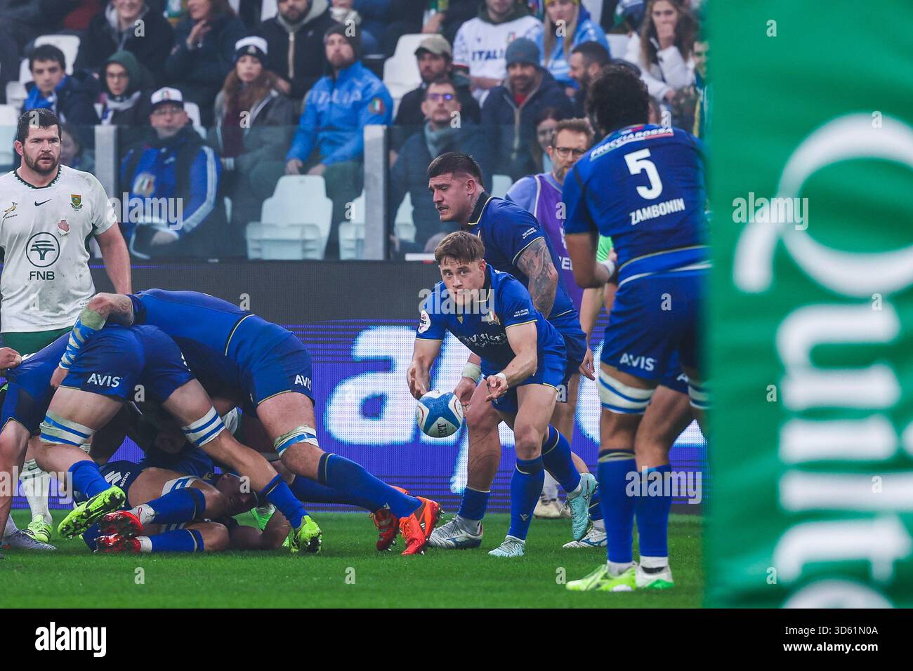 Stephen Varney of Italy seen in action during the Quilter Nations ...