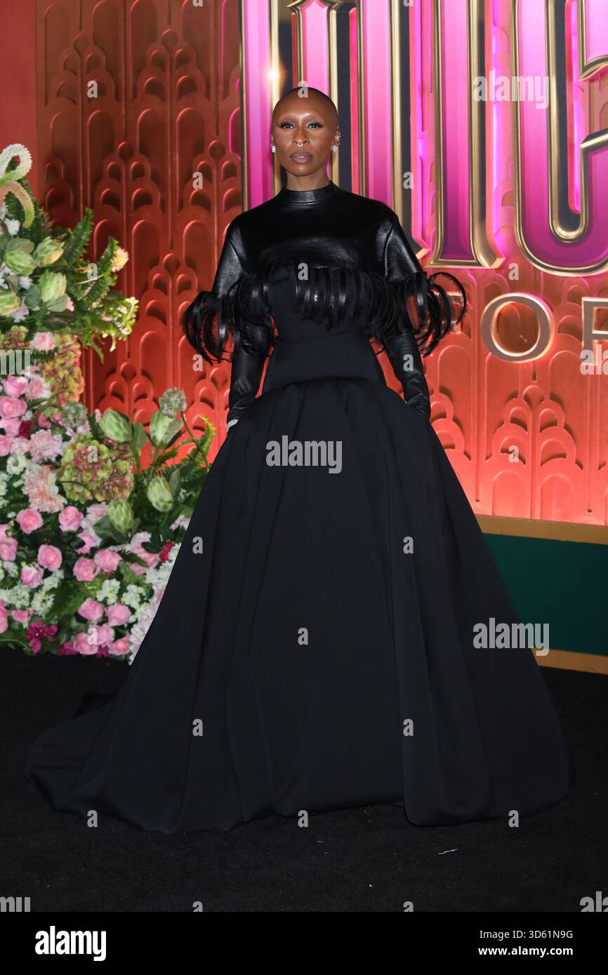 New York, New York, USA. 17th Nov. 2025. Cynthia Erivo attends the ...