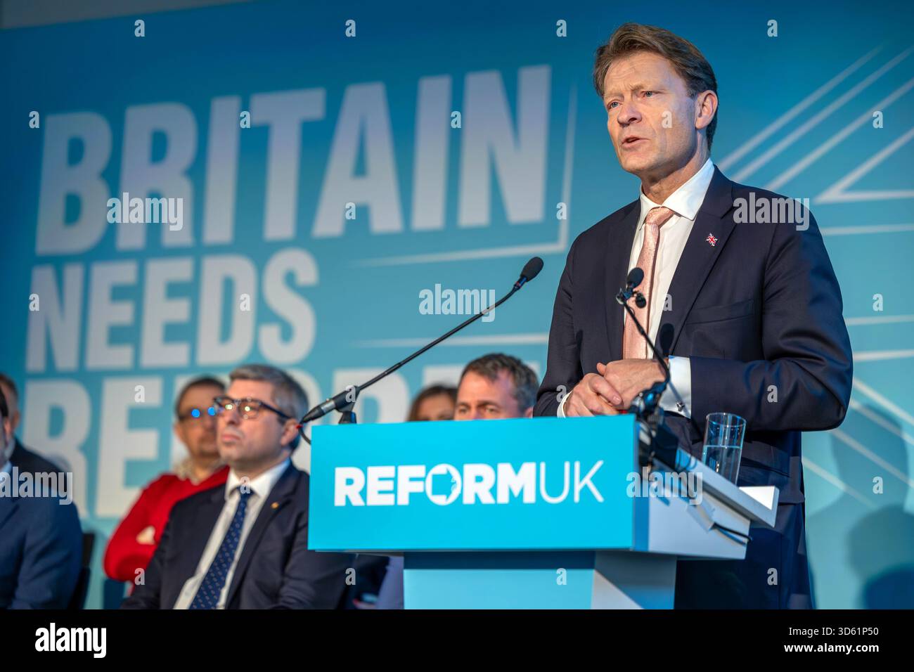 Church House Westminster — 17 November 2025. Reform UK leader Richard ...