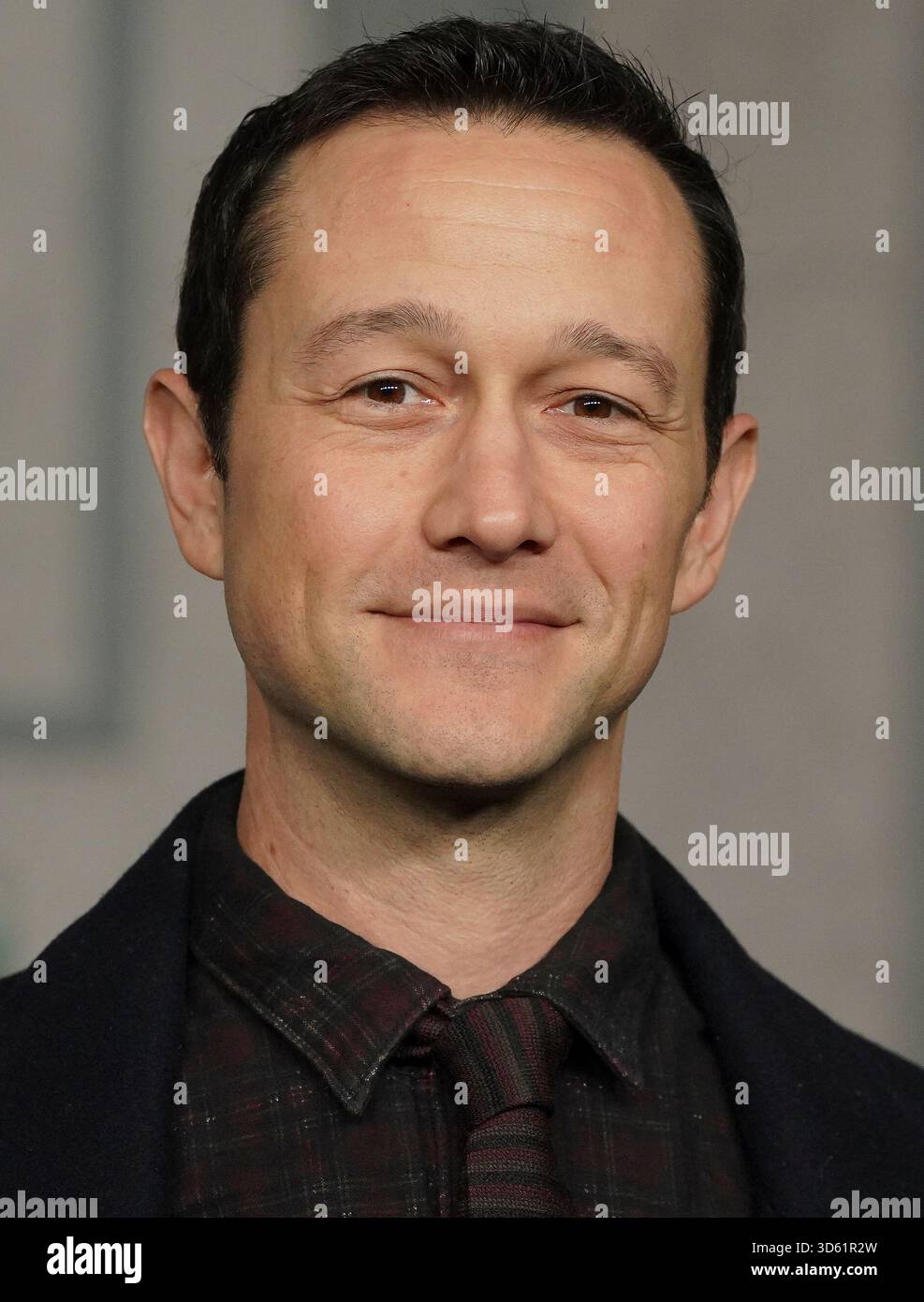 Joseph Gordon-Levitt arrives at the premiere of "Wake Up Dead Man: A Knives Out Mystery" on ...
