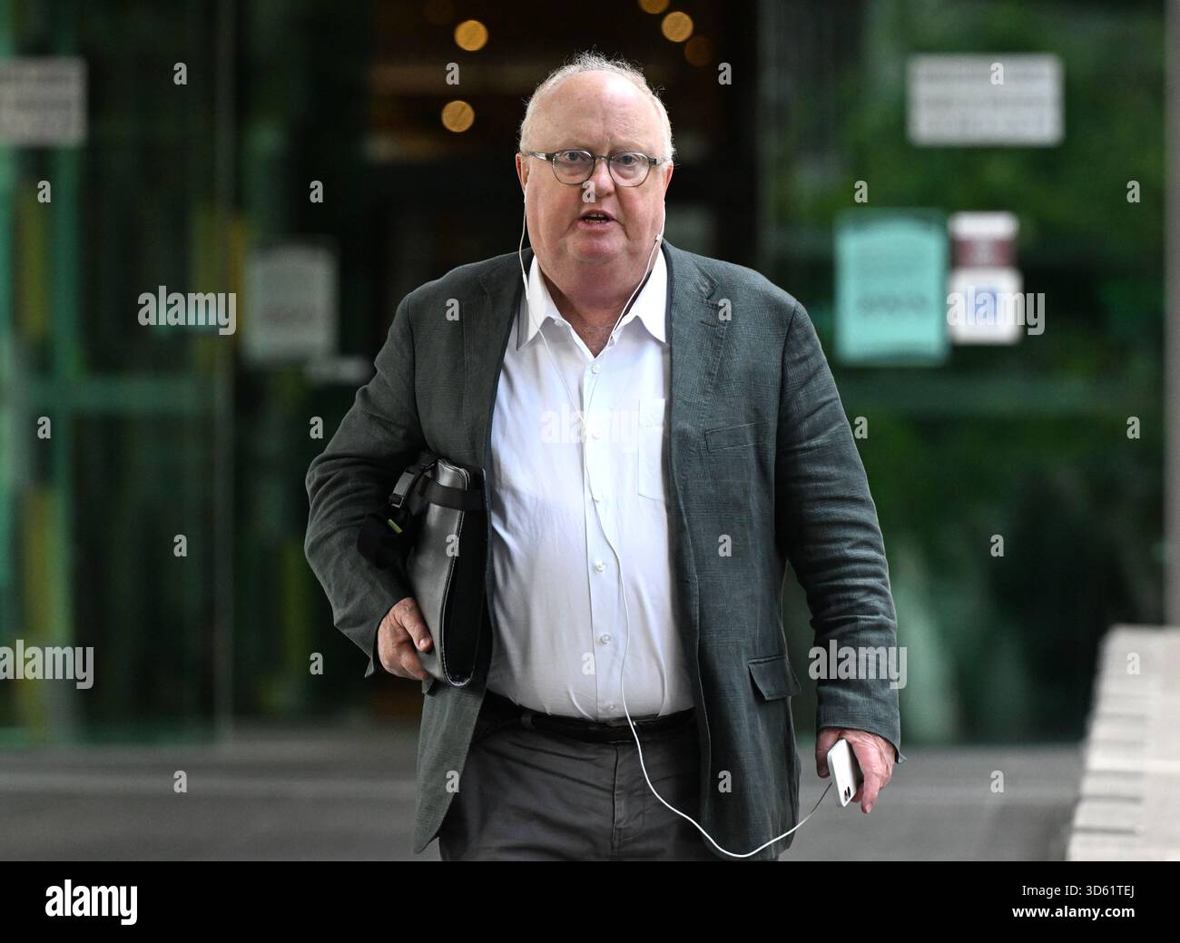 Geoffrey Watson SC is seen leaving the Commission of Inquiry into the ...