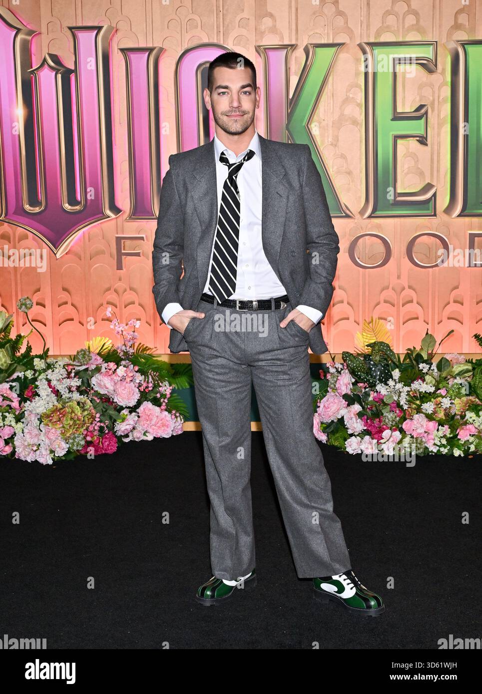 Matt Rogers attends the premiere of "Wicked: For Good" at Lincoln ...