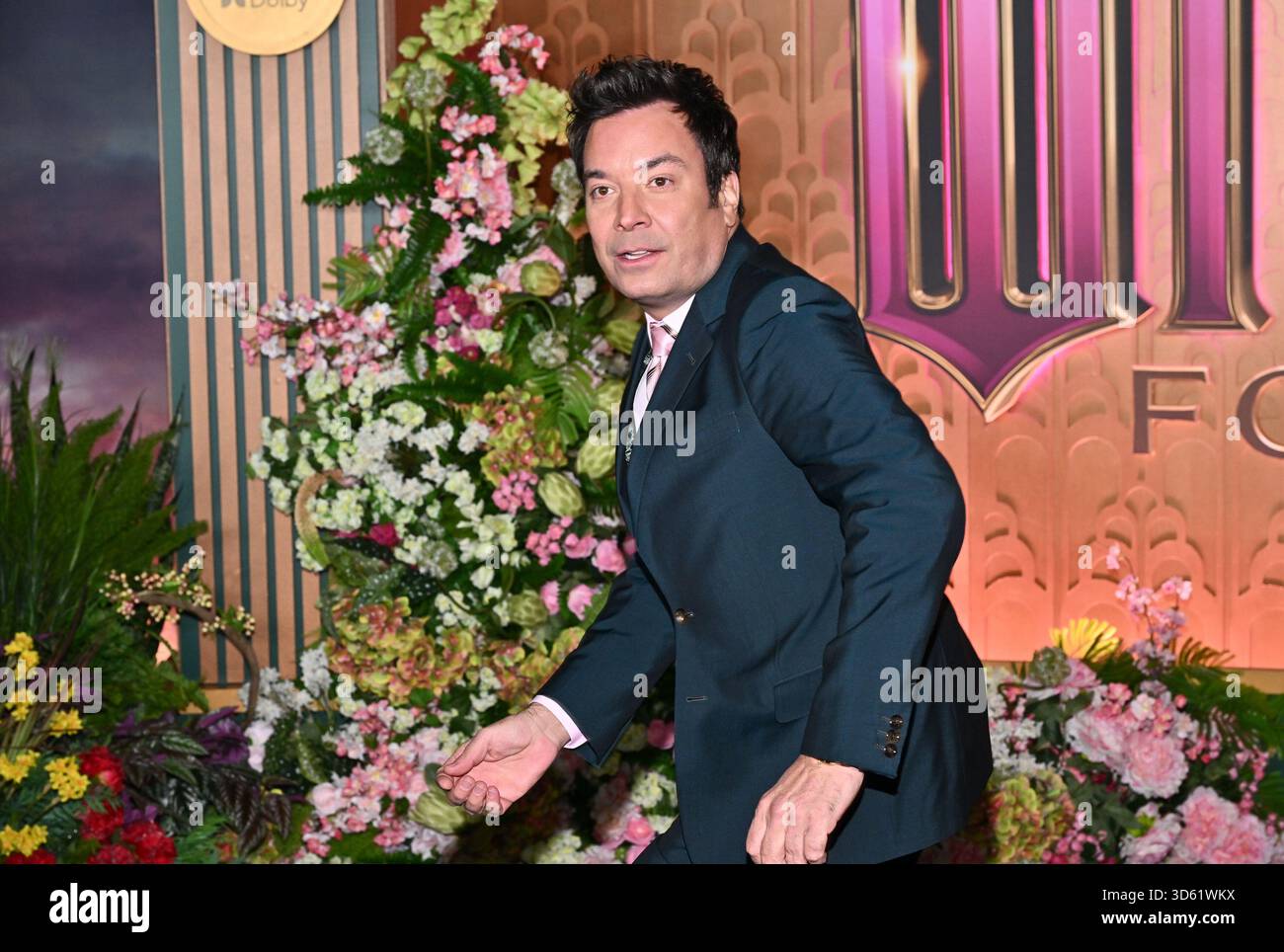 Jimmy Fallon attends the premiere of "Wicked: For Good" at Lincoln ...
