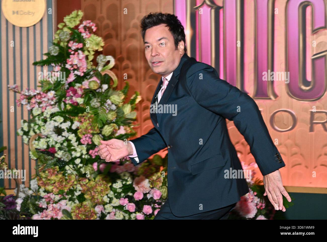 Jimmy Fallon attends the premiere of "Wicked: For Good" at Lincoln ...