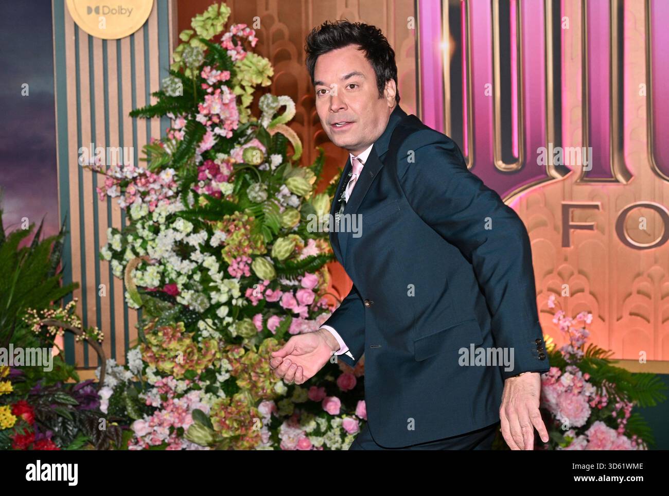 Jimmy Fallon attends the premiere of "Wicked: For Good" at Lincoln ...