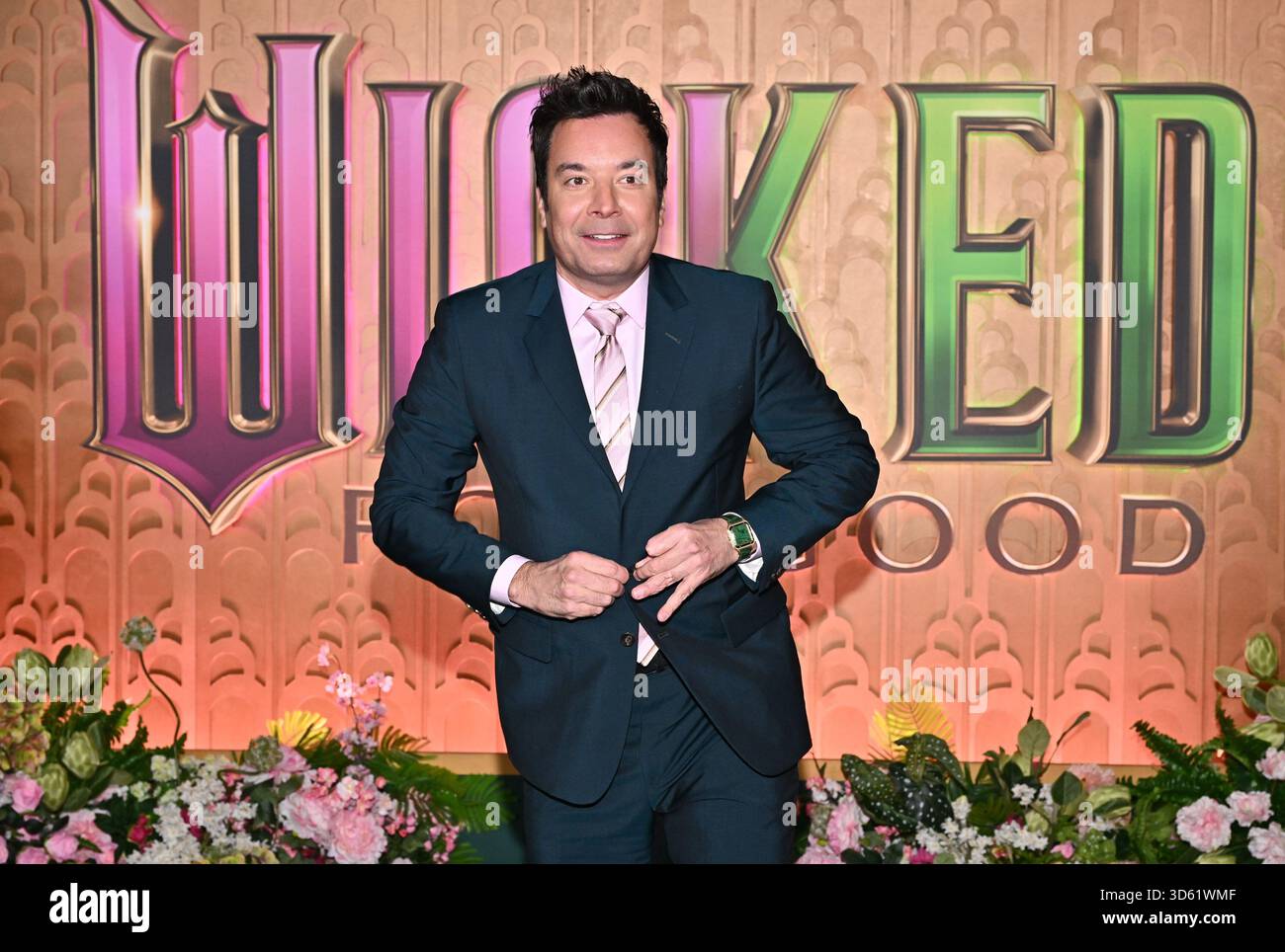 Jimmy Fallon attends the premiere of "Wicked: For Good" at Lincoln ...