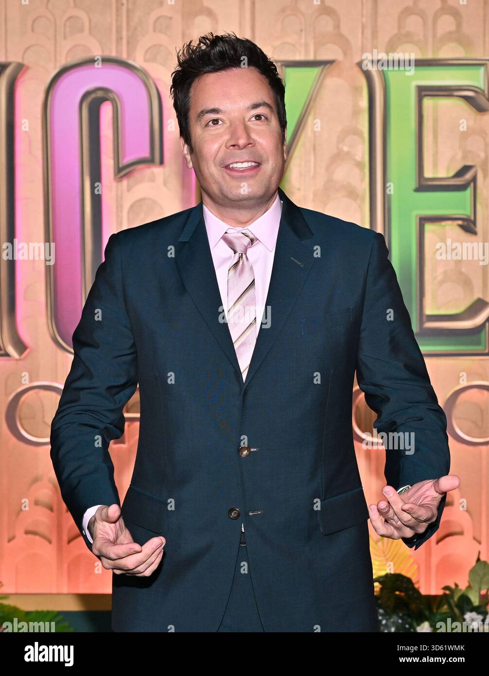 Jimmy Fallon attends the premiere of "Wicked: For Good" at Lincoln ...