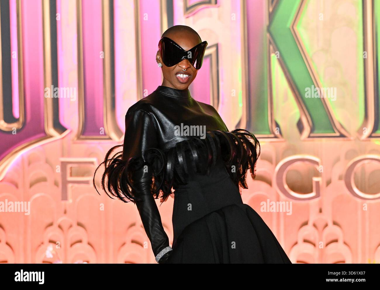 Cynthia Erivo attends the premiere of "Wicked: For Good" at Lincoln ...