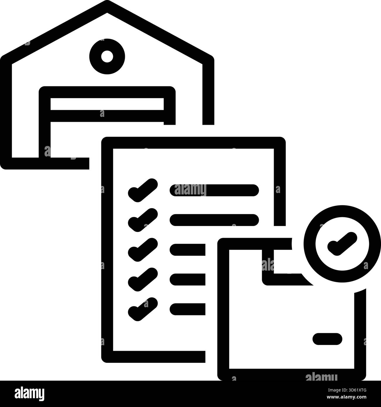 Fulfillment vector vectors Black and White Stock Photos & Images - Alamy