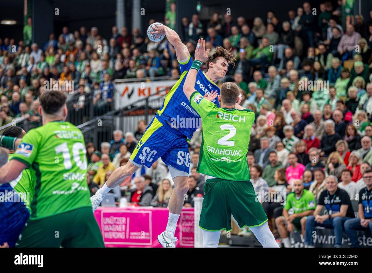 Miro Schluroff (VfL Gummersbach, 15), Nikola Grahovac (HSG Wetzlar, 2 ...