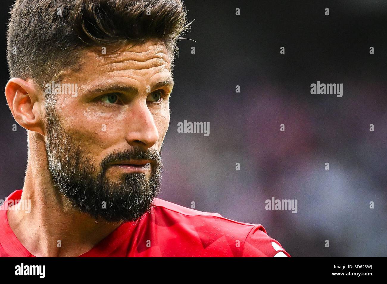 Olivier GIROUD of Lille during the French championship Ligue 1 football ...