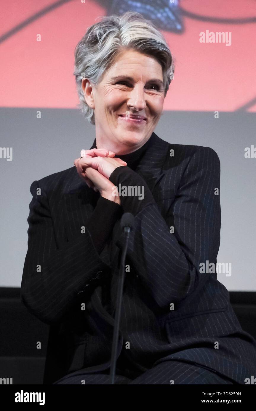 Tamsin Greig in the talk show 'Mark Kermode Live in 3D' at BFI ...