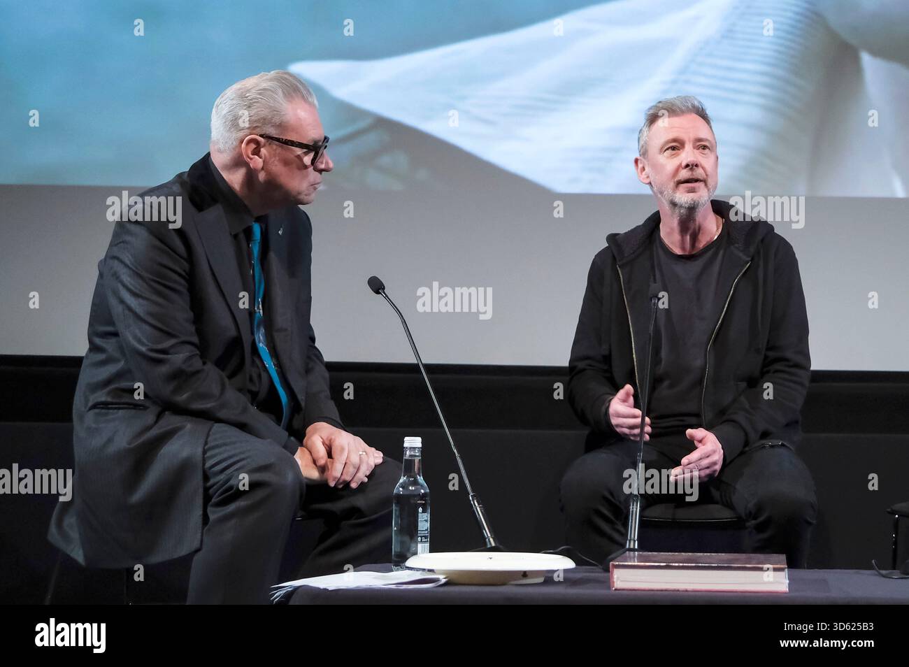 Mark Kermode and John Simm in the talk show 'Mark Kermode Live in 3D ...