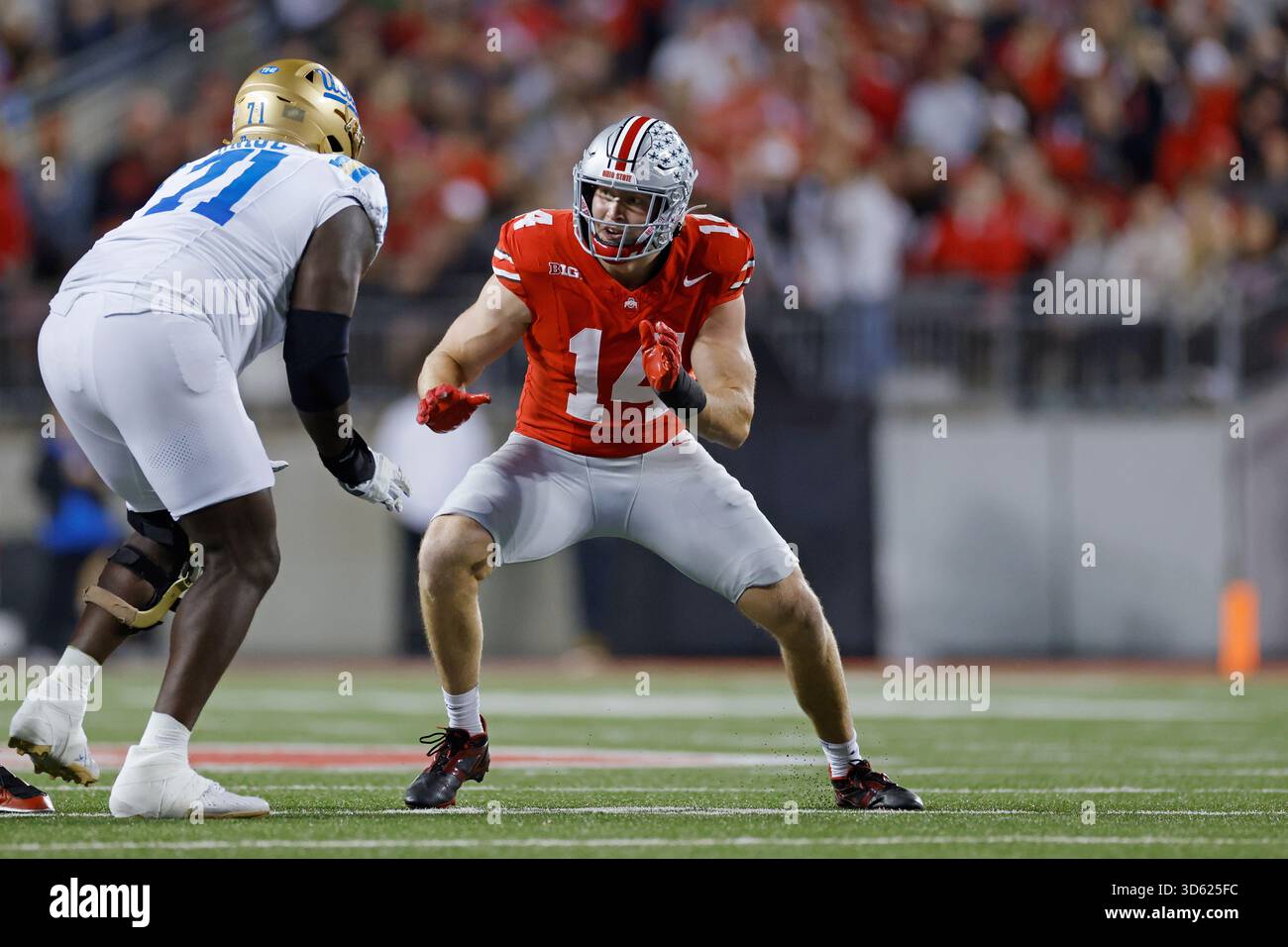 COLUMBUS, OH - NOVEMBER 15: Beau Atkinson #14 of the Ohio State ...