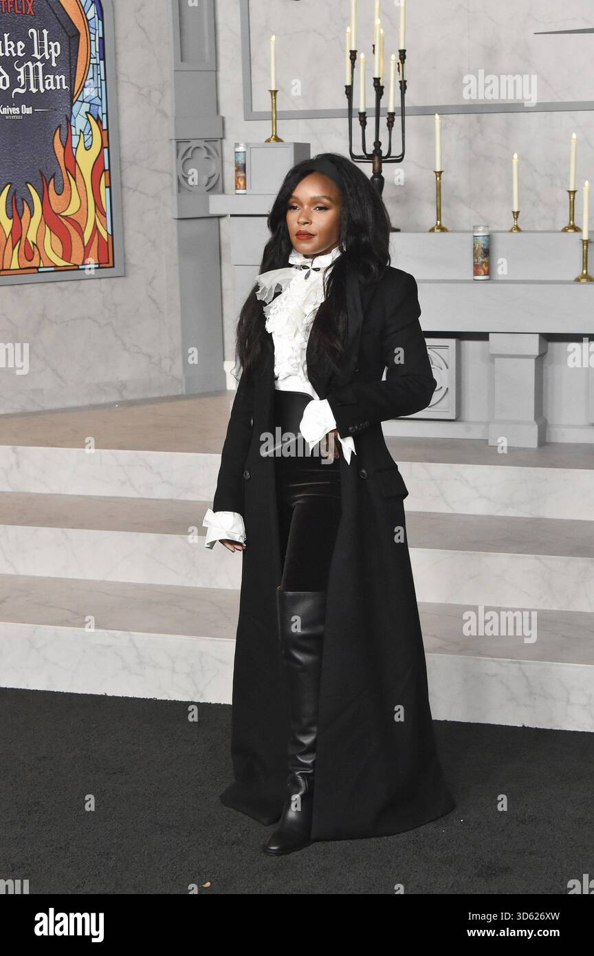 Janelle Monáe at arrivals for WAKE UP DEAD MAN: A KNIVES OUT MYSTERY ...