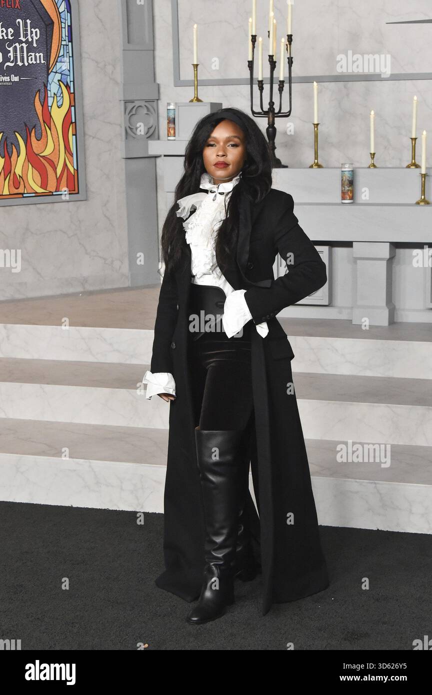 Janelle Monáe at arrivals for WAKE UP DEAD MAN: A KNIVES OUT MYSTERY ...