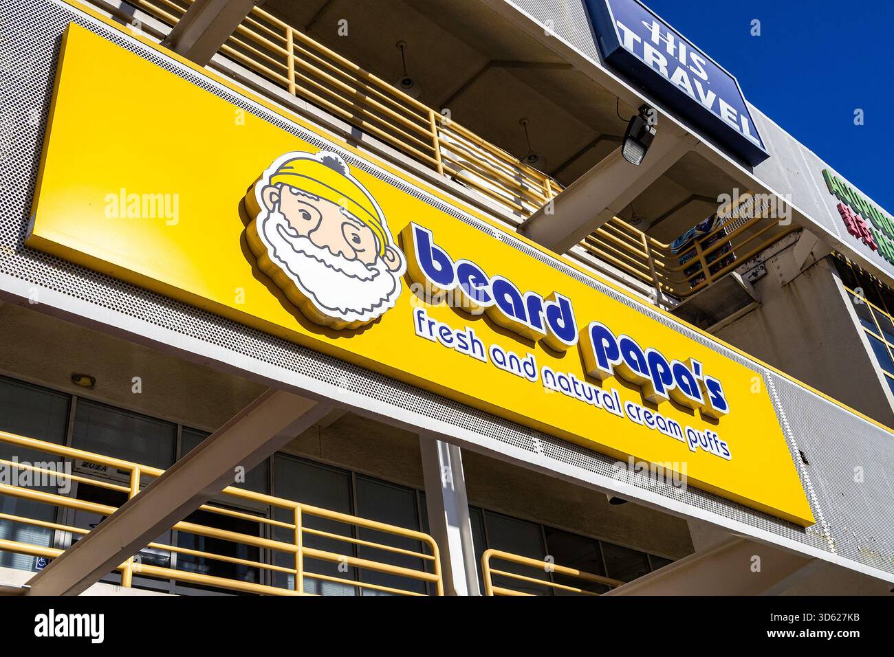 Beard papas sign hi-res stock photography and images - Alamy