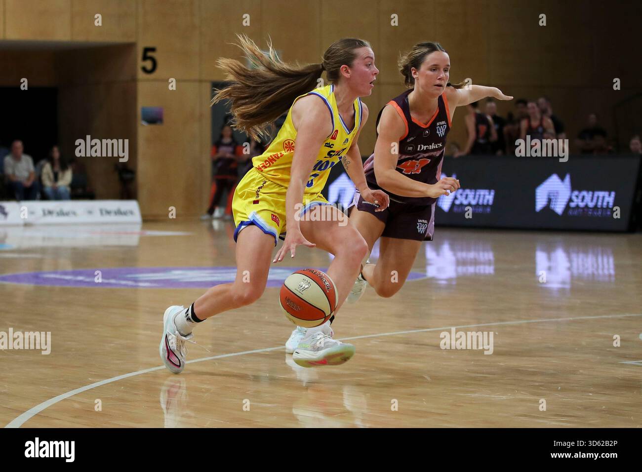 Abbey Wehrung of the Spirit during the WNBL Round 5 match between the ...