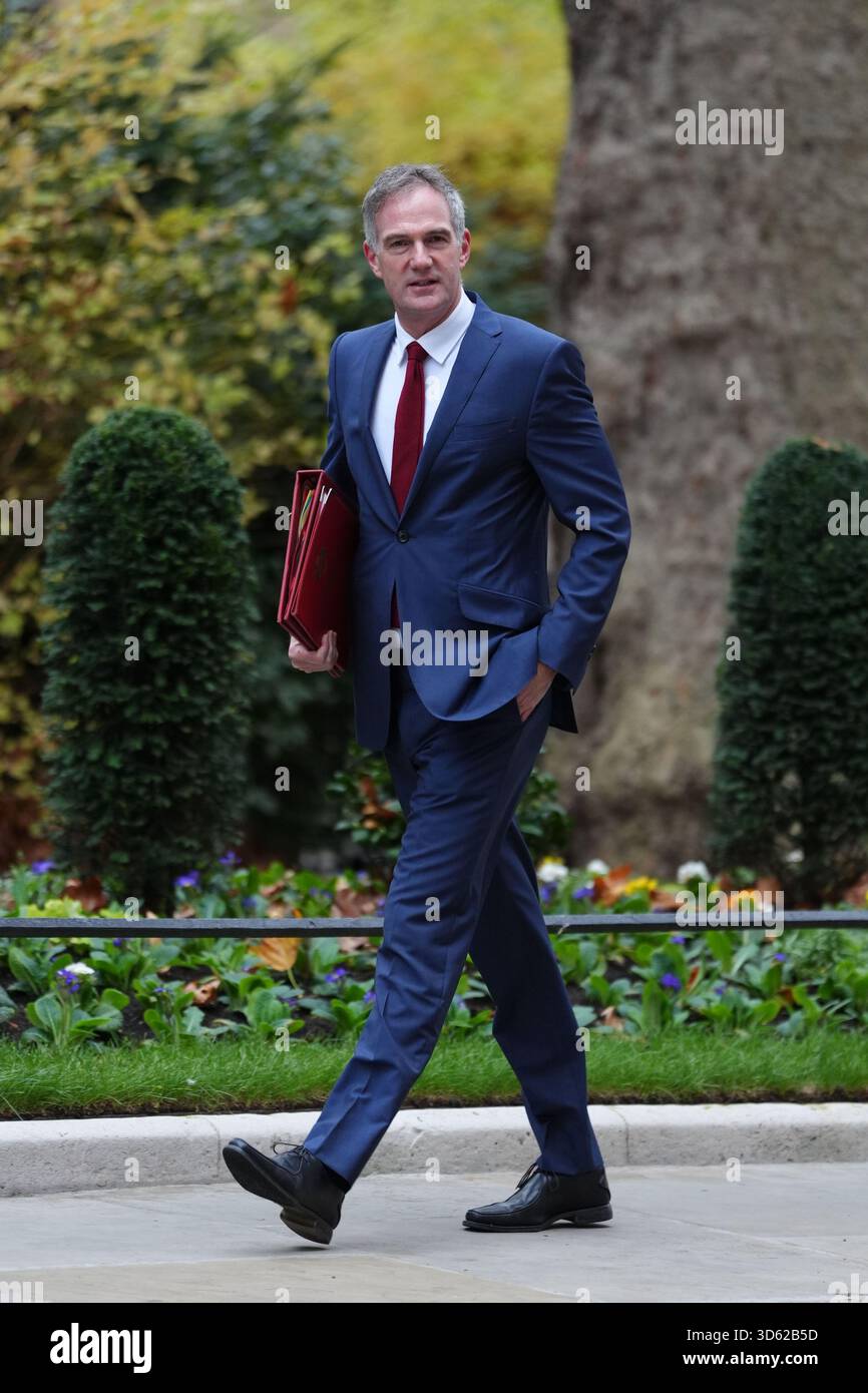 Business Secretary Peter Kyle arriving for a Cabinet meeting in Downing ...