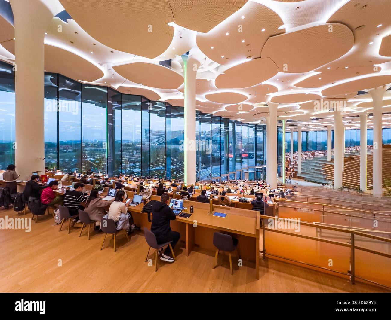 People read books at Beijing Library in Beijing, China, 15 November ...