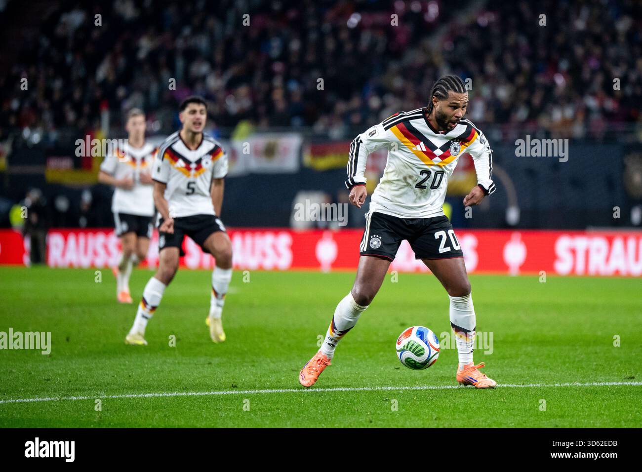 Serge Gnabry (Germany, #20) on the ball, GER, Germany vs Slovakia ...