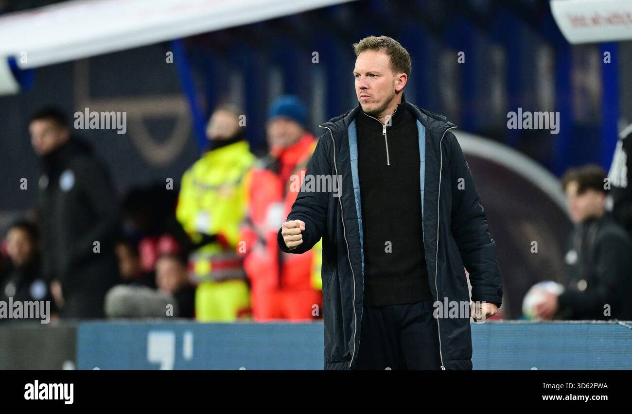 5:0 Goal, celebration, Federal Coach Julian Nagelsmann (Germany ...