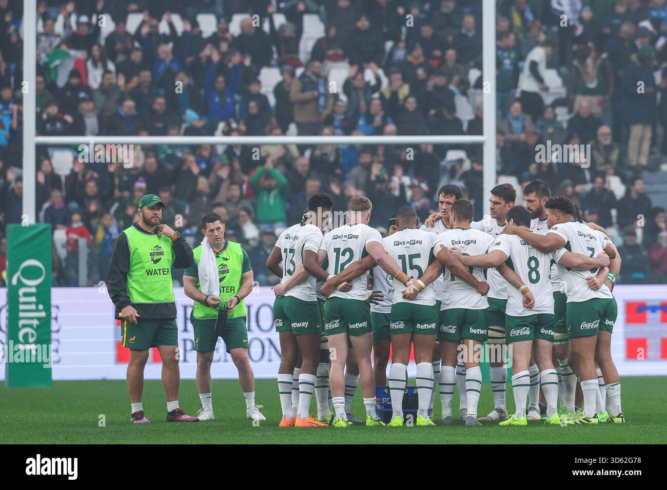 South Africa players seen during the Quilter Nations Series 2025 match ...