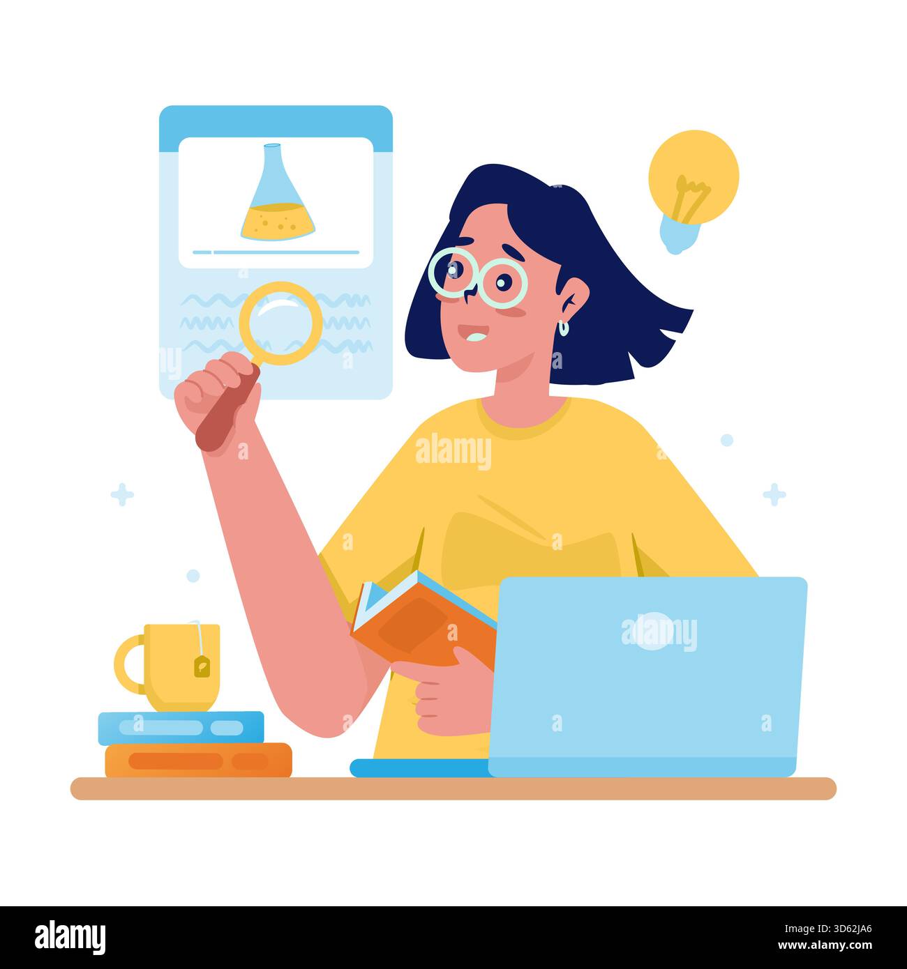 Self education it Stock Vector Images - Alamy