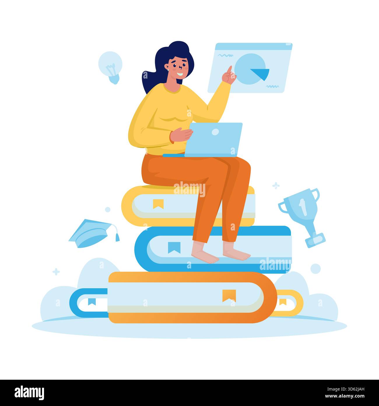 Online learning courses education Cut Out Stock Images & Pictures - Alamy